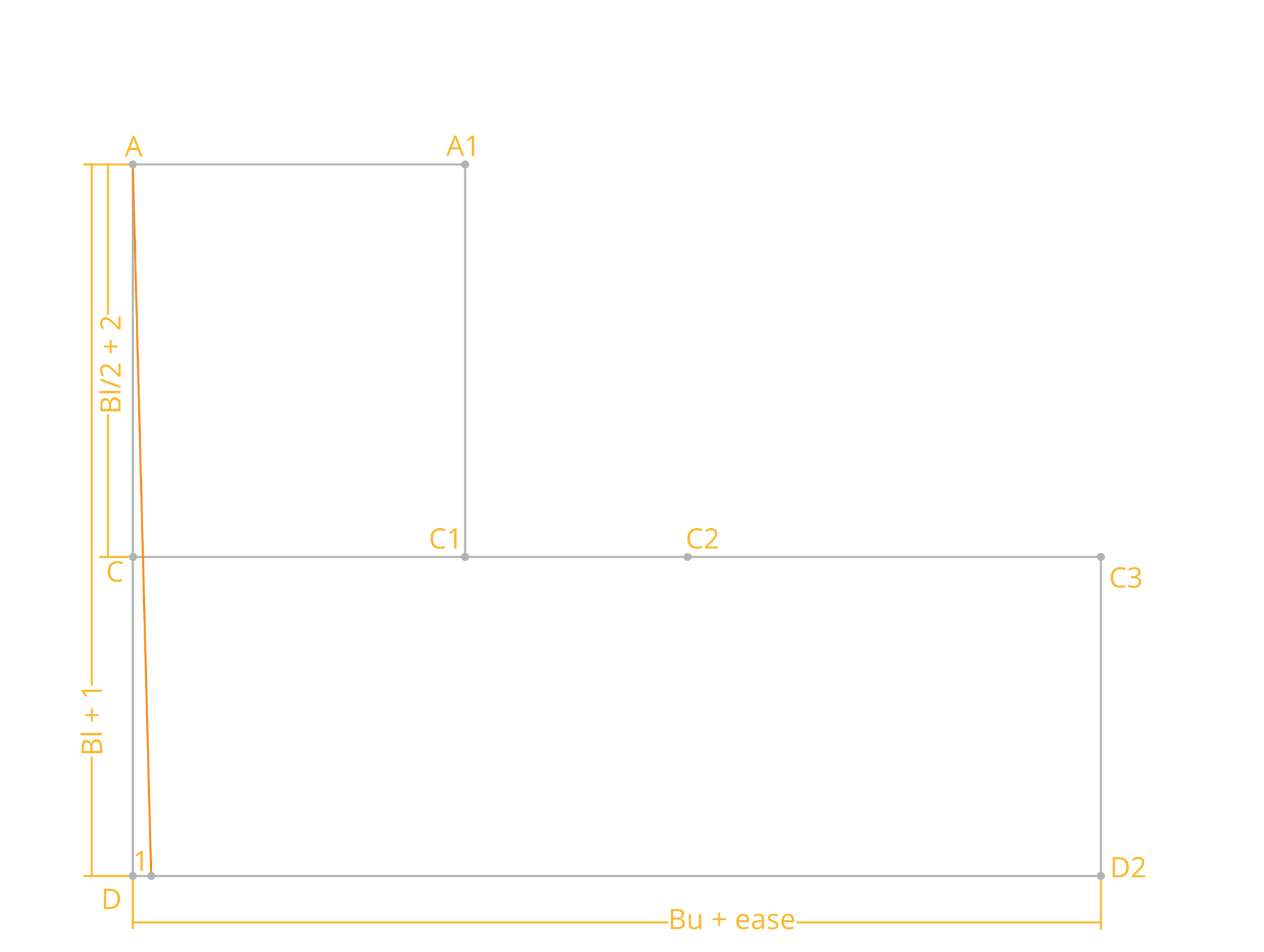 Bodice Block: Normal Figure With A Large Cup – By Ilona